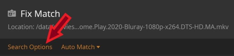 What to do if Plex can't match your film or TV show
